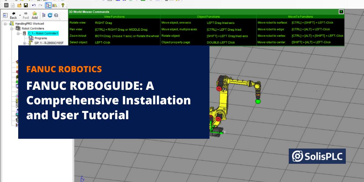 FANUC ROBOGUIDE: A Comprehensive Installation and User Tutorial